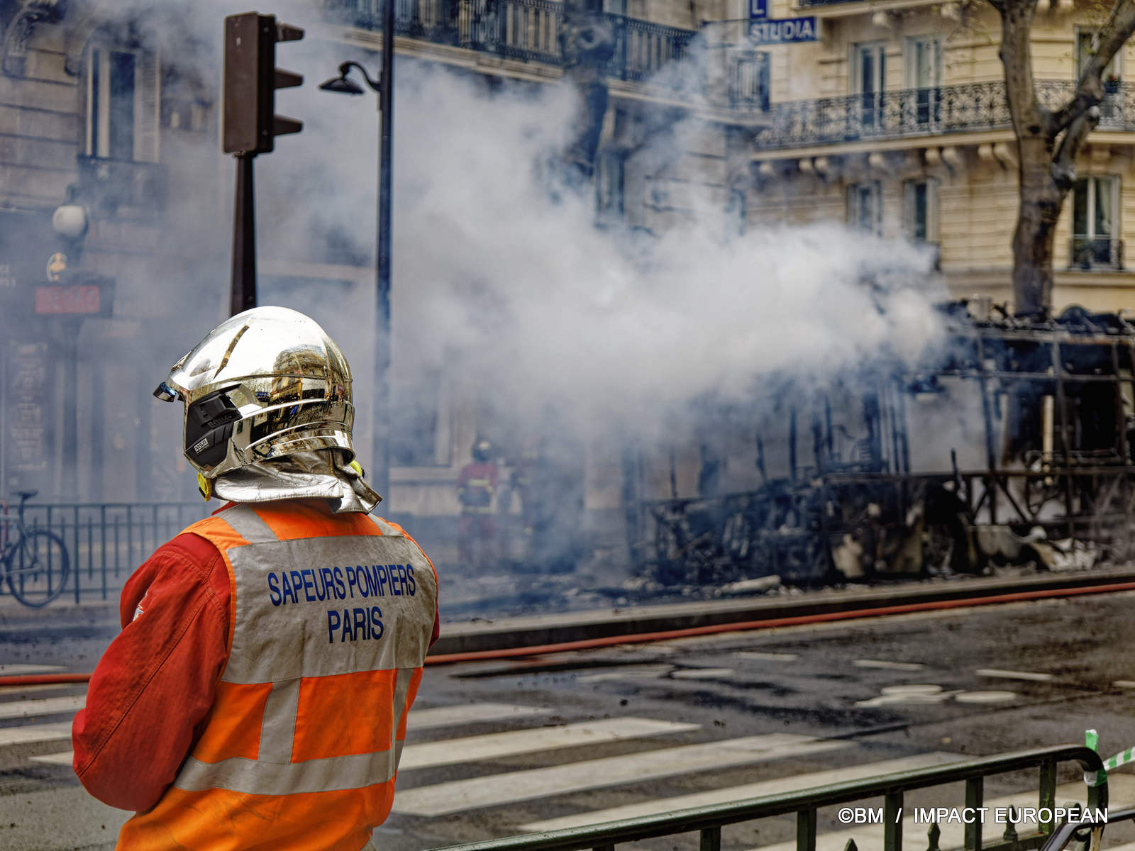Incendie bus 11 | IMPACT EUROPEAN
